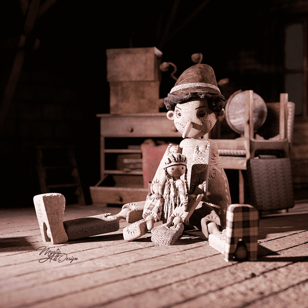 Wooden Mecha – 3D SHARDS – Quality Daz3D Assets