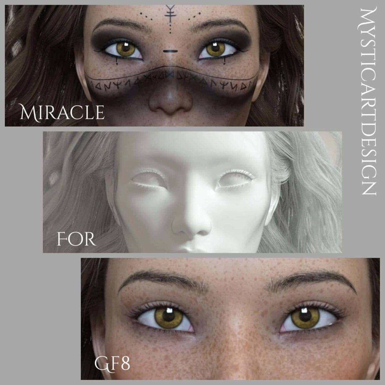 Miracle for G8F | 3D SHARDS - Quality Daz3D Assets