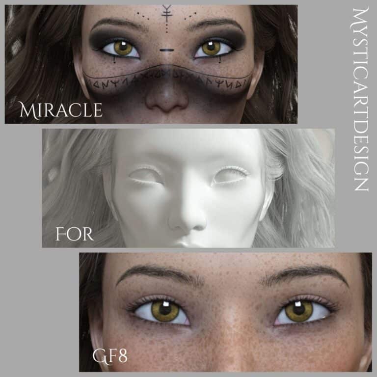 Miracle for G8F – 3D SHARDS – Quality Daz3D Assets