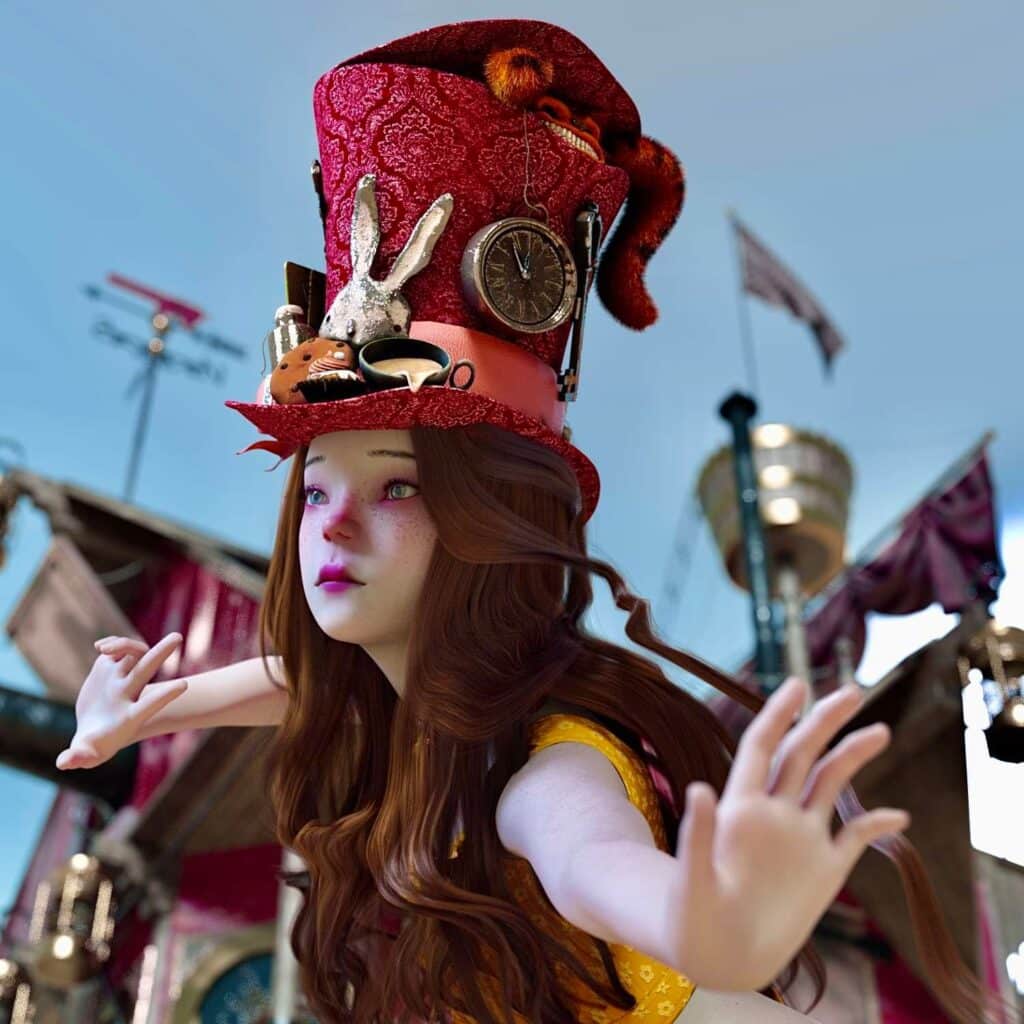 Follow the white Rabbit – 3D SHARDS – Quality Daz3D Assets