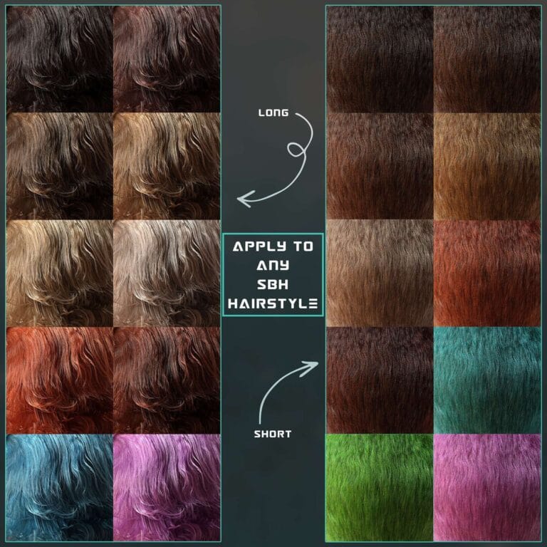 Gossamer Hair Shader for Strand-Based Hair – 3D SHARDS – Quality Daz3D ...