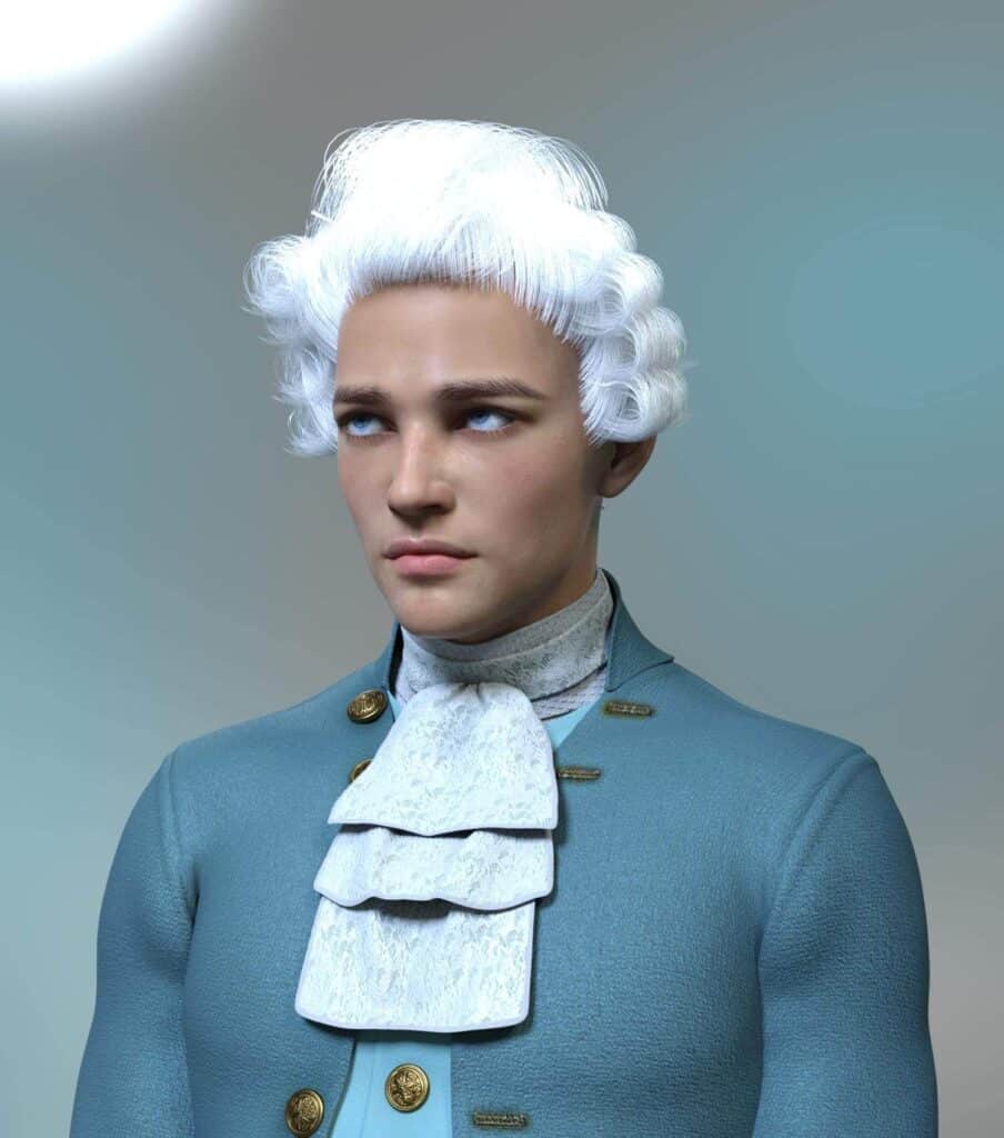 Rococ Hair for Genesis 8 | 3D SHARDS - Quality Daz3D Assets