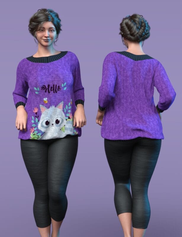 dForce Mixable Licsi for Genesis 9 – 3D SHARDS – Quality Daz3D Assets