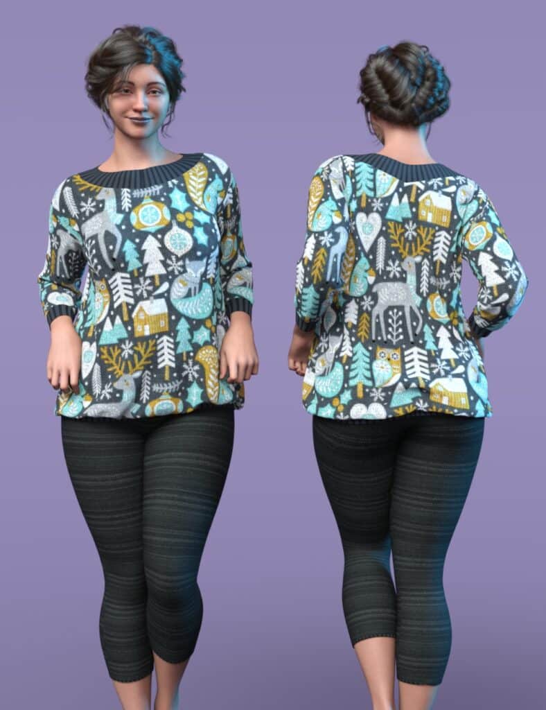 dForce Mixable Licsi for Genesis 9 – 3D SHARDS – Quality Daz3D Assets