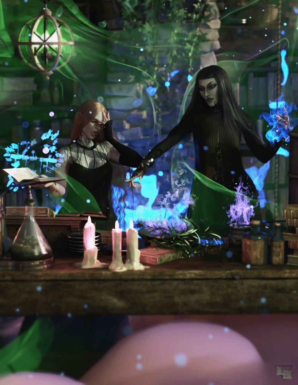 Summonings SFX Prop Set – 3D SHARDS – Quality Daz3D Assets