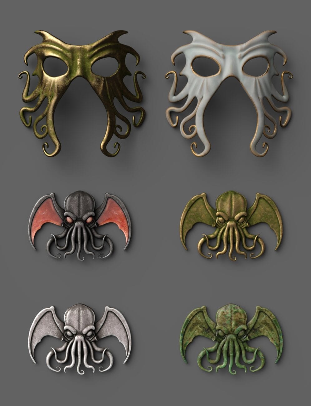 Mythos Accessories and Props – 3D SHARDS – Quality Daz3D Assets