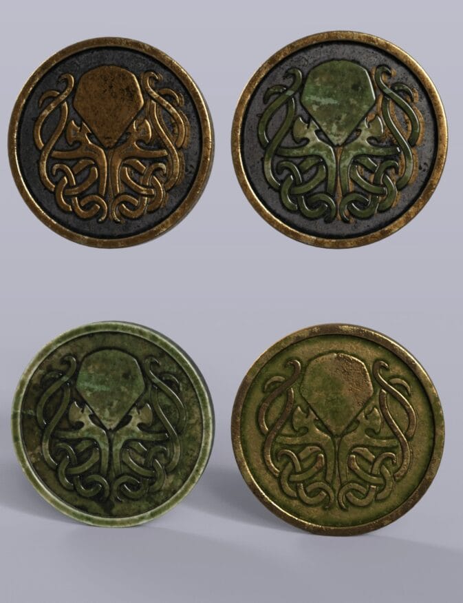 Mythos Accessories and Props – 3D SHARDS – Quality Daz3D Assets