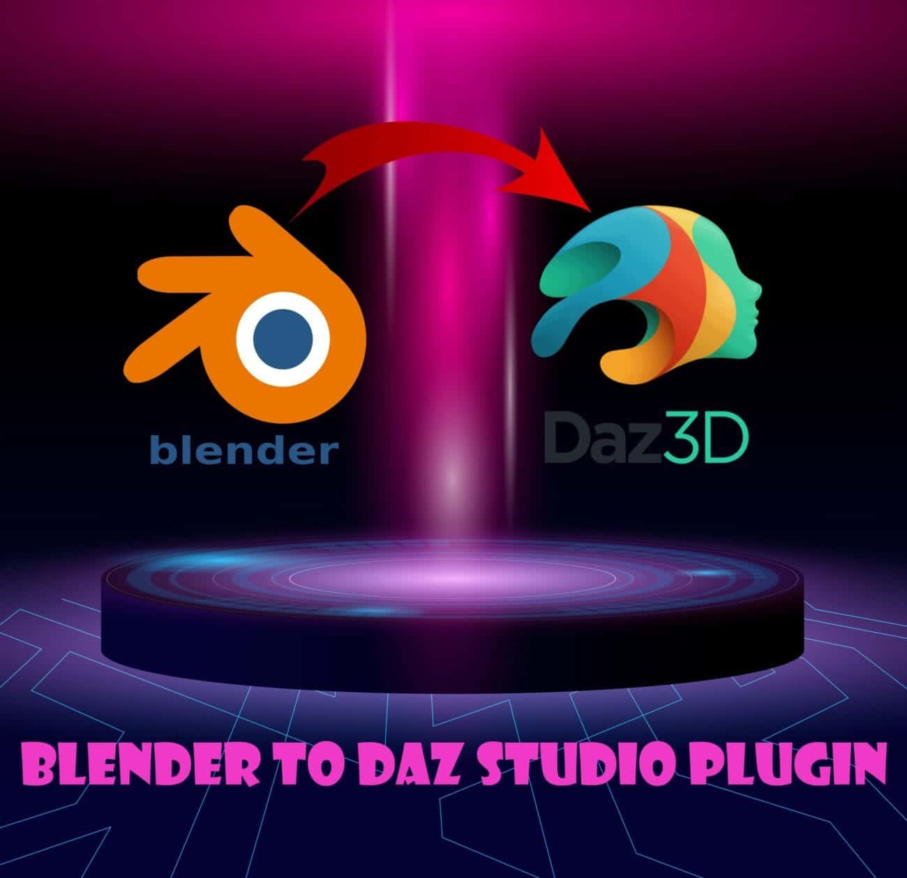 Blender to Daz Studio Plugin: One-Click Export